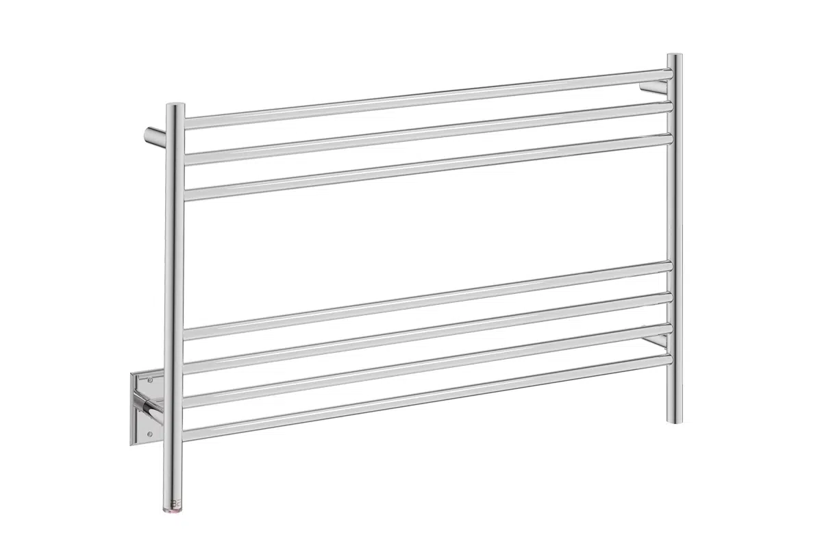 Buy NATURAL 7 Bar Straight Heated Towel Rail 43 inch (PTS Switch ...