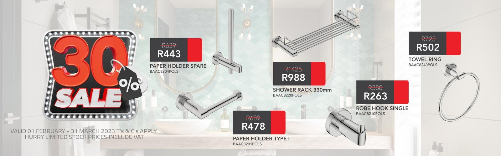 Latest Bathroom Butler Promotions - Bathroom Butler SA