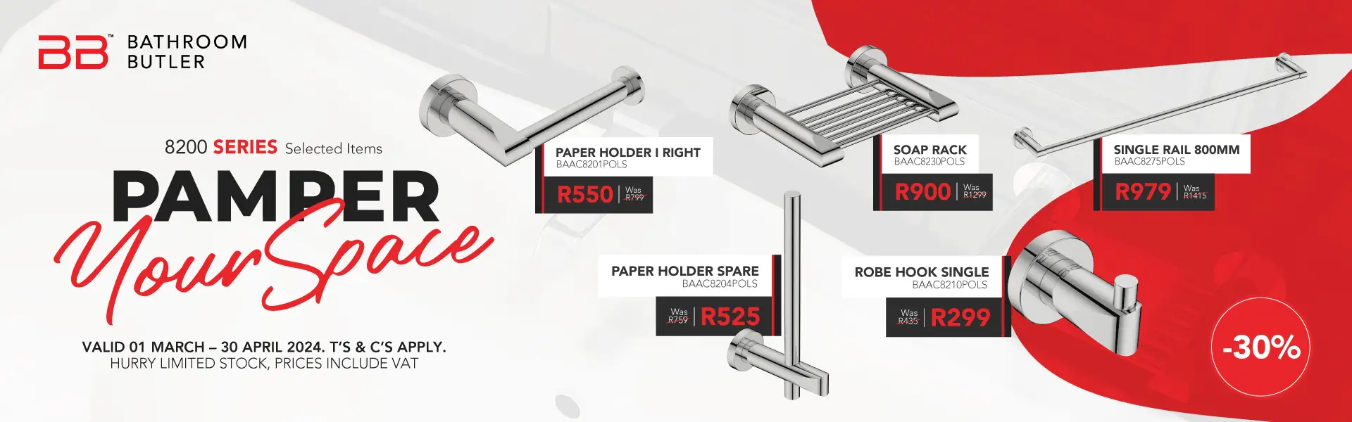 Latest Bathroom Butler Promotions - Bathroom Butler SA